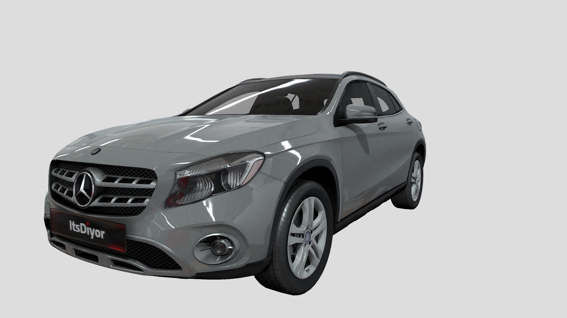 Mercedes-Benz GLA-Class 2020 - Download Free 3D model by ItsDiyor ...