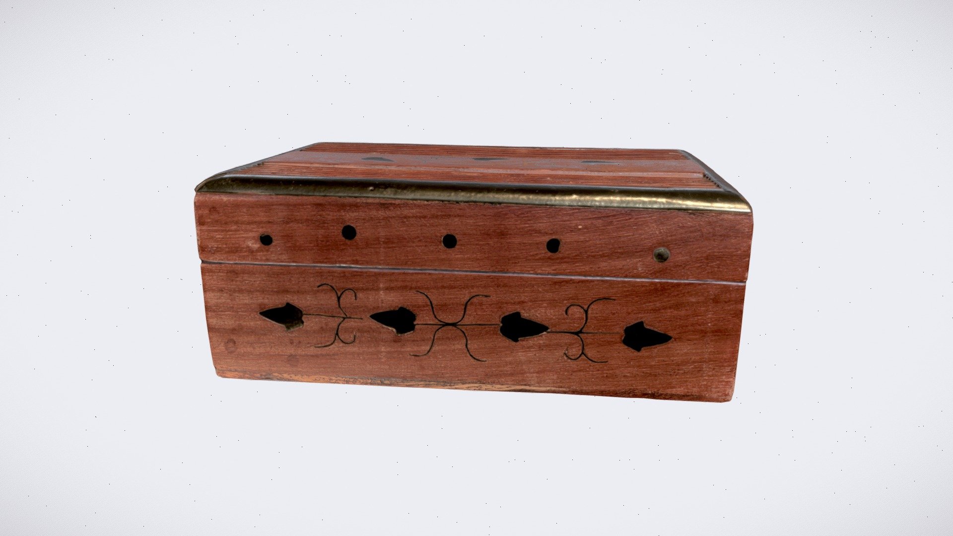 Brass Wooden Box - 3D model by benloader21 [ab7c0ee] - Sketchfab