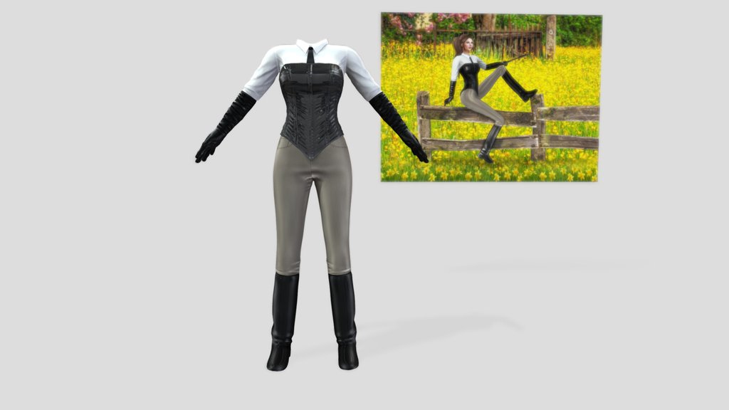 Full-Body Clothes - A 3D model collection by ETHEYtheDREAMER - Sketchfab