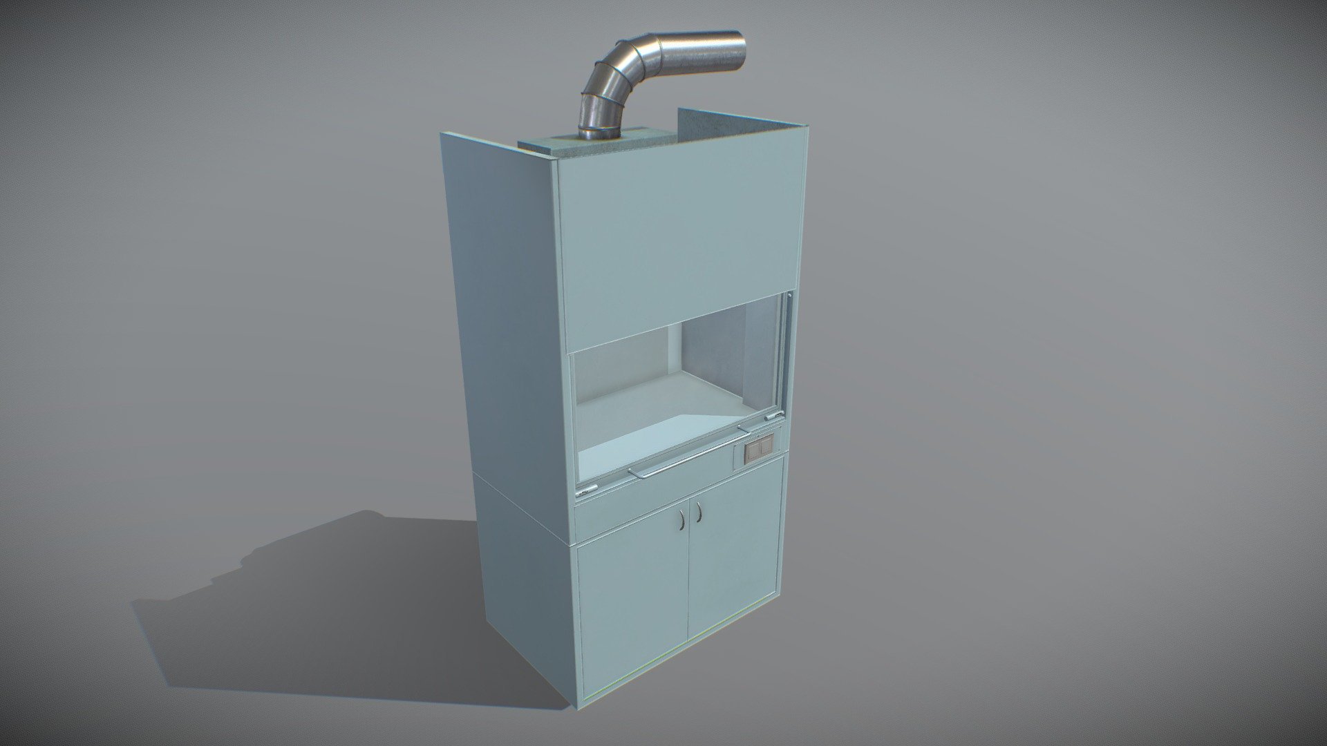 Laboratory cabinet - 3D model by viklia [ab7e875] - Sketchfab
