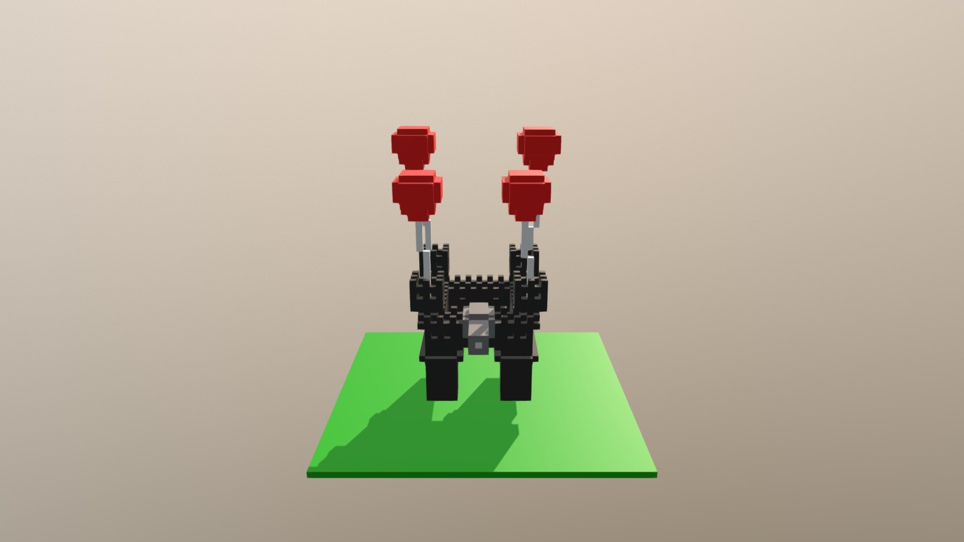 Flying Fortress - 3D model by NickSLauraA0411 [ab7f8b7] - Sketchfab