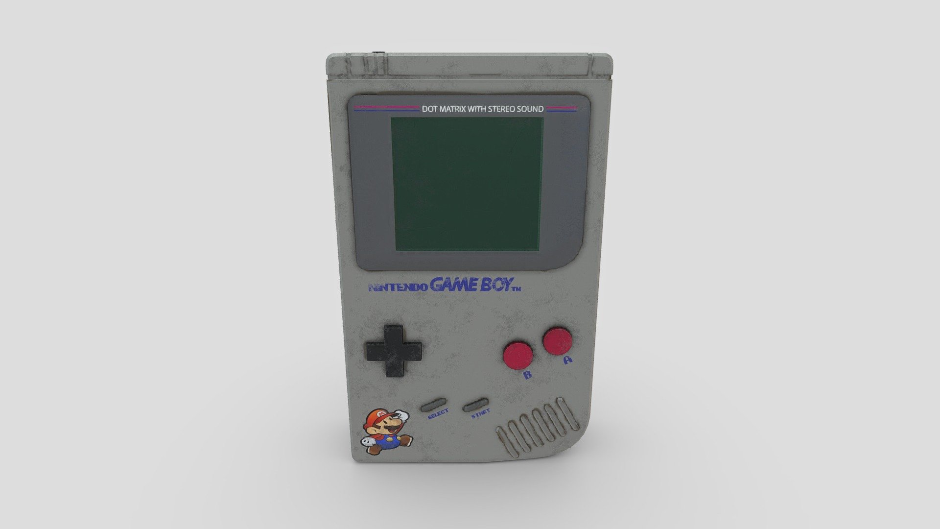 Game Boy Classic - 3D model by chameleon3d [ab82955] - Sketchfab