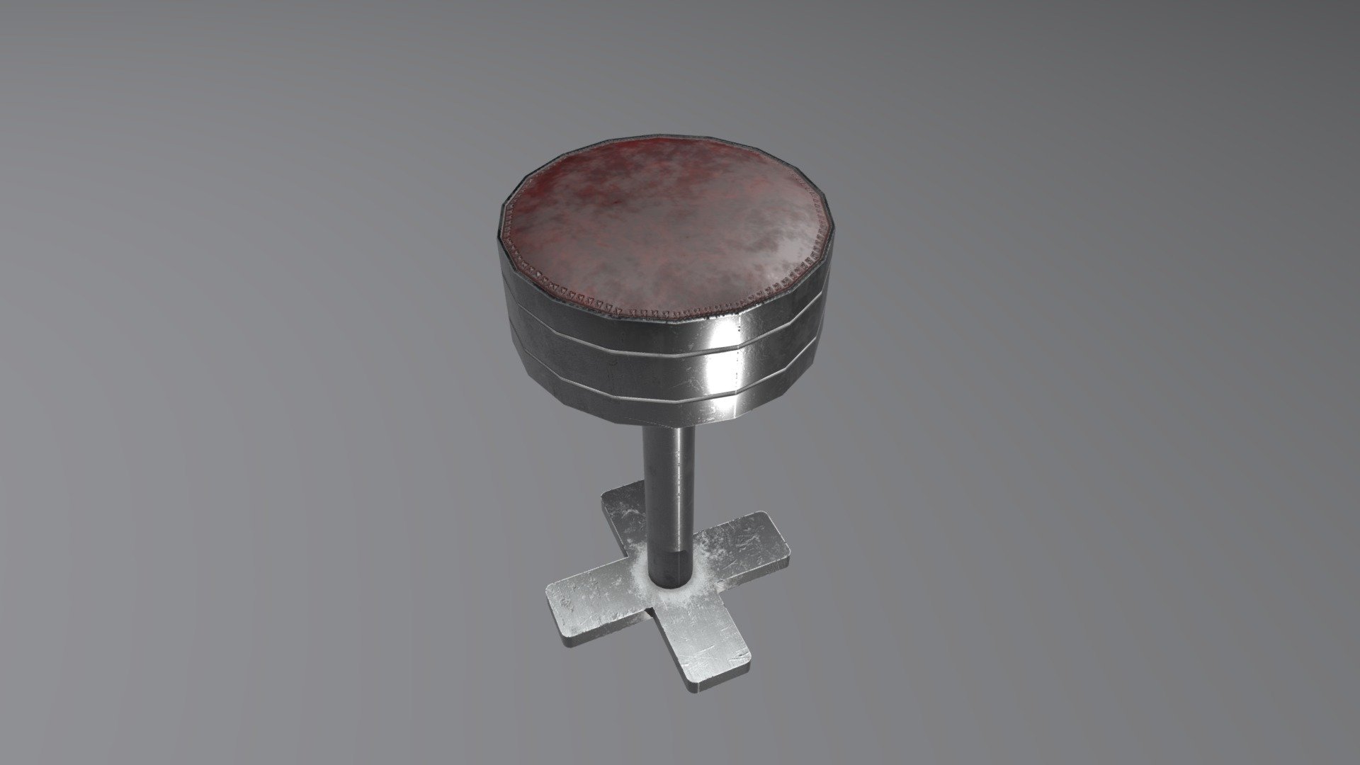 Diner/Bar Stool - Buy Royalty Free 3D model by VaultPhil ...