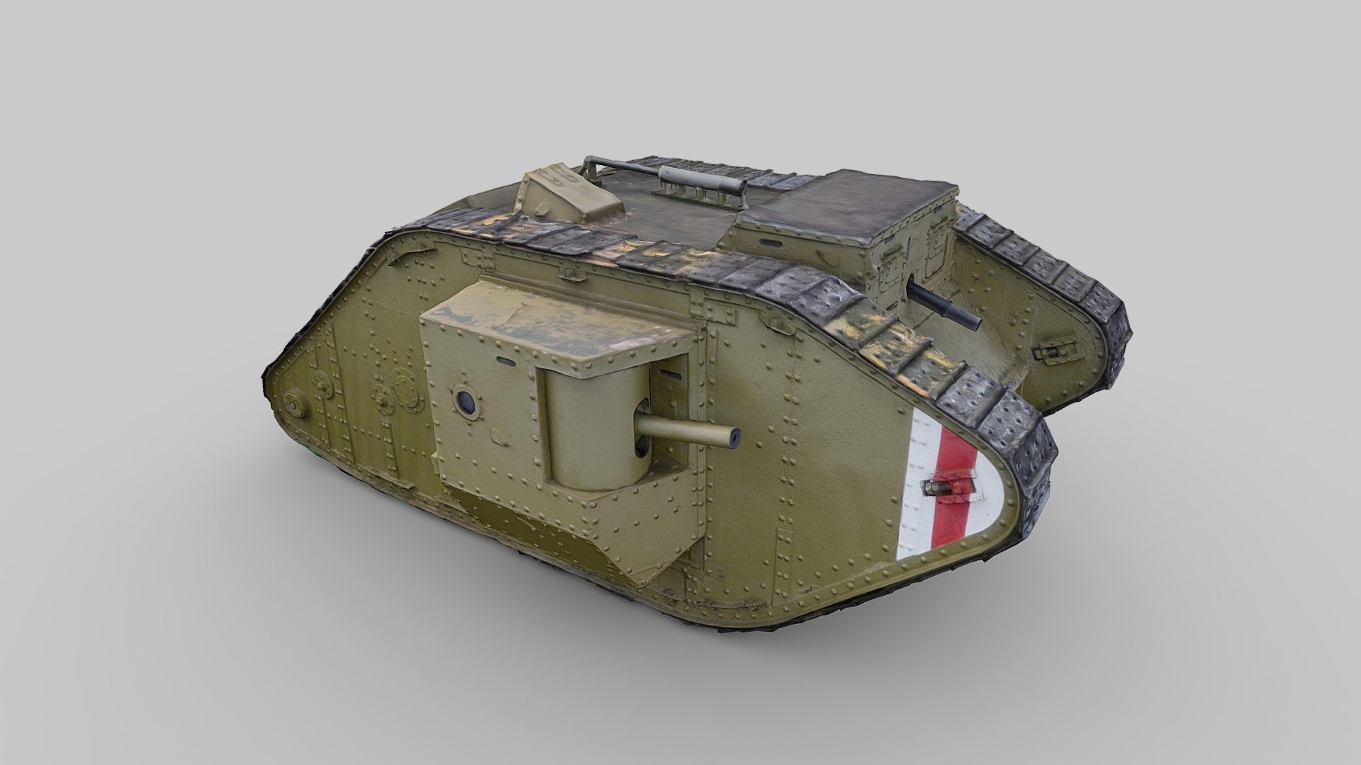 Mark IV Tank - Buy Royalty Free 3D model by artfletch [ab83ae7 ...
