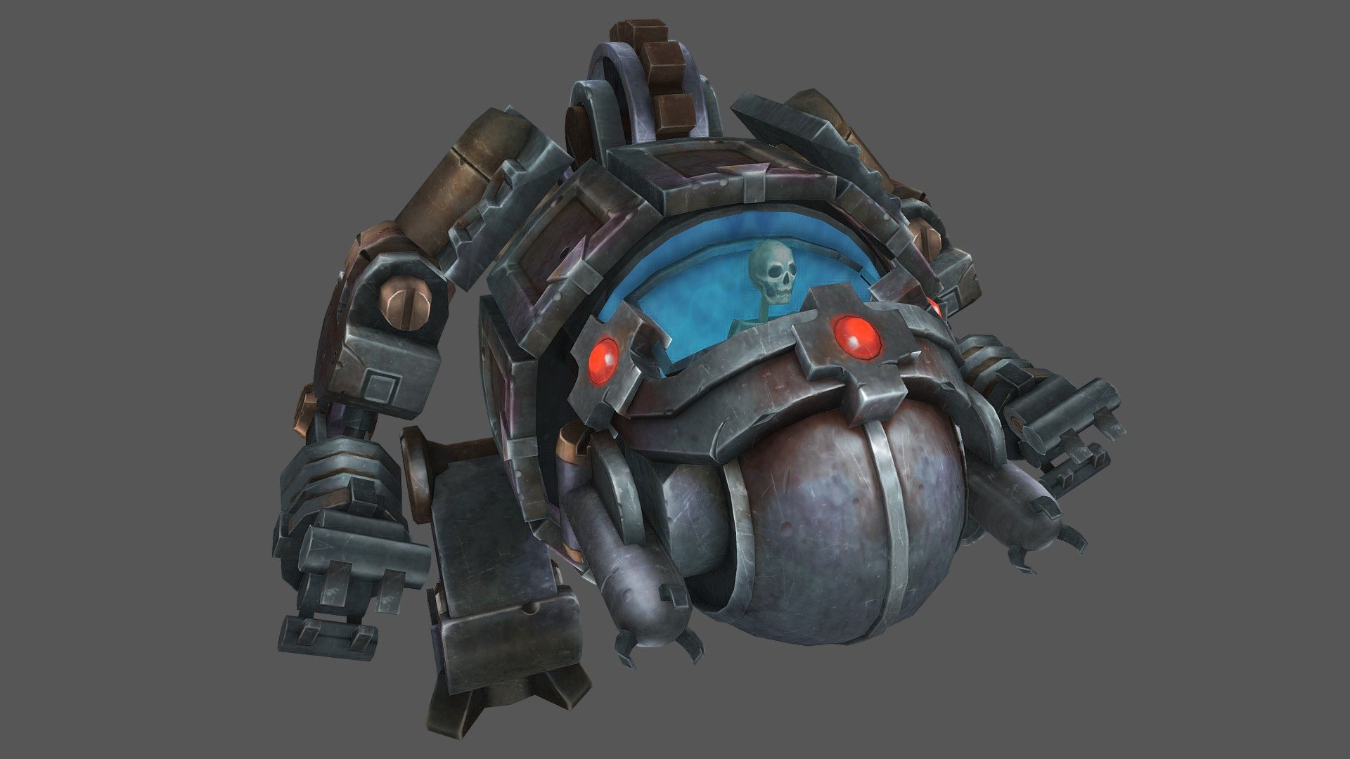 Robot (texture) - 3D model by kuteynikovroman [ab844de] - Sketchfab
