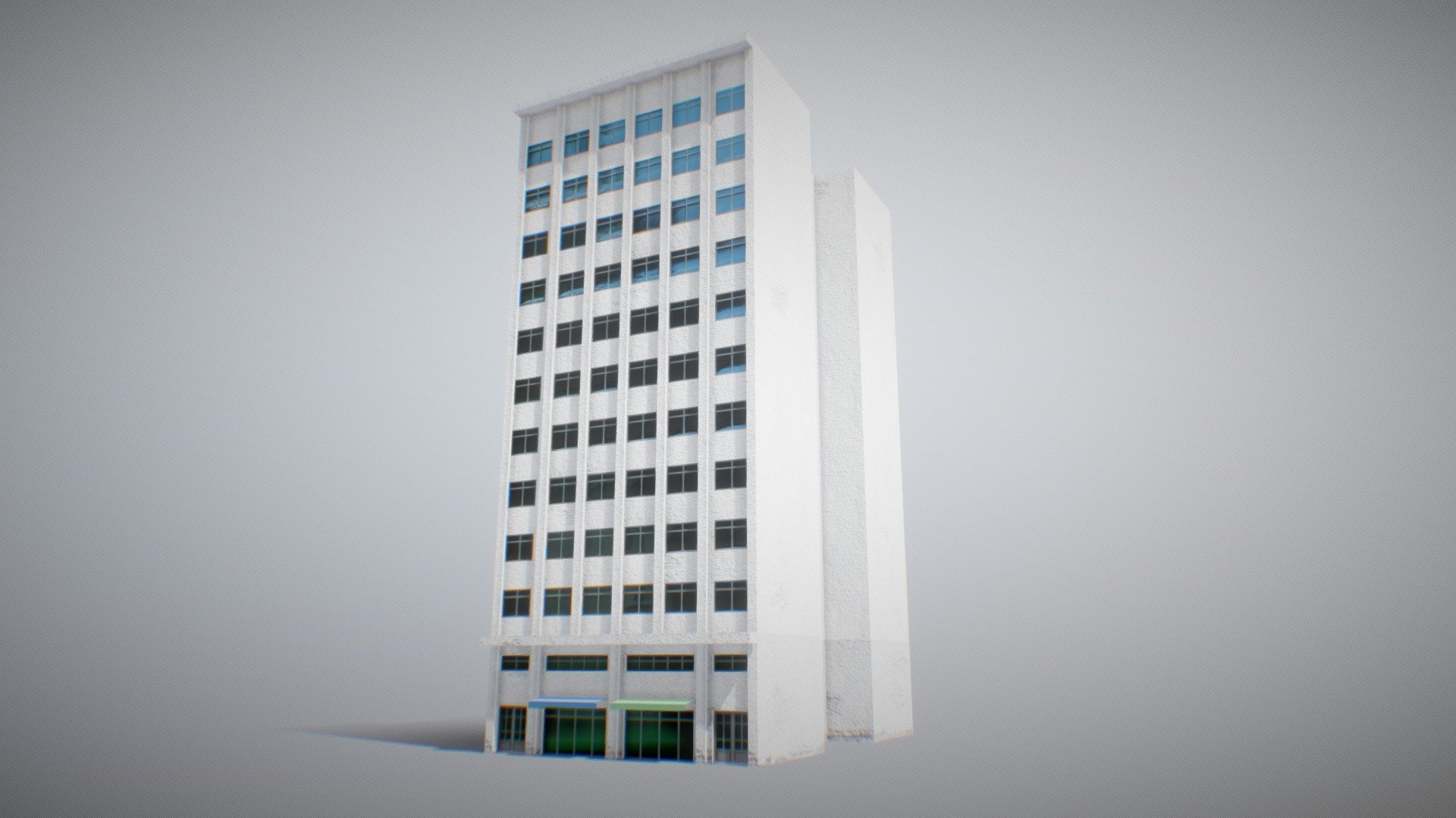 Squarefront Building - 3D model by Vinicius Mendonça (@viniciustk ...