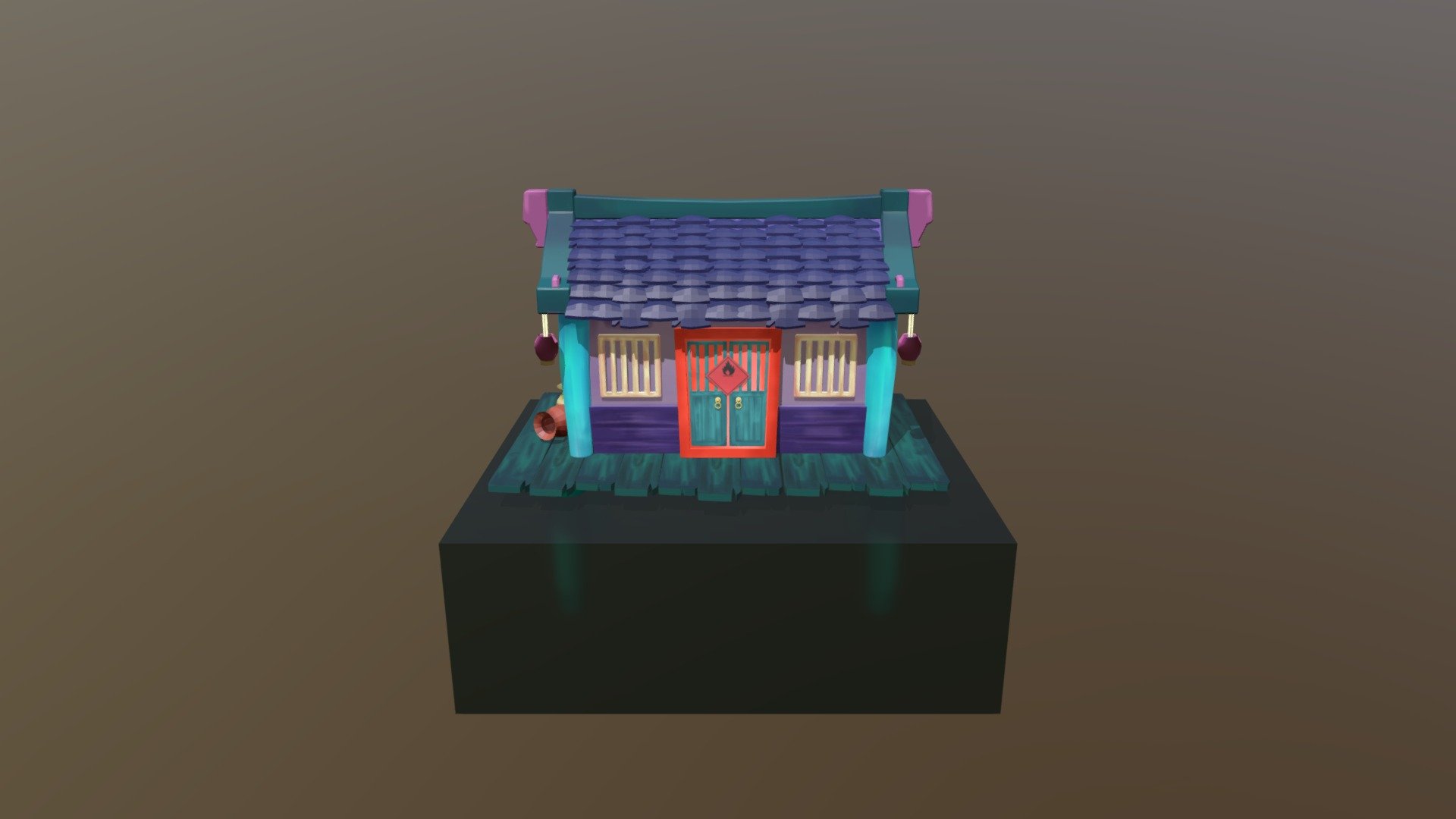 Cottage - 3D model by murashi [ab8590b] - Sketchfab