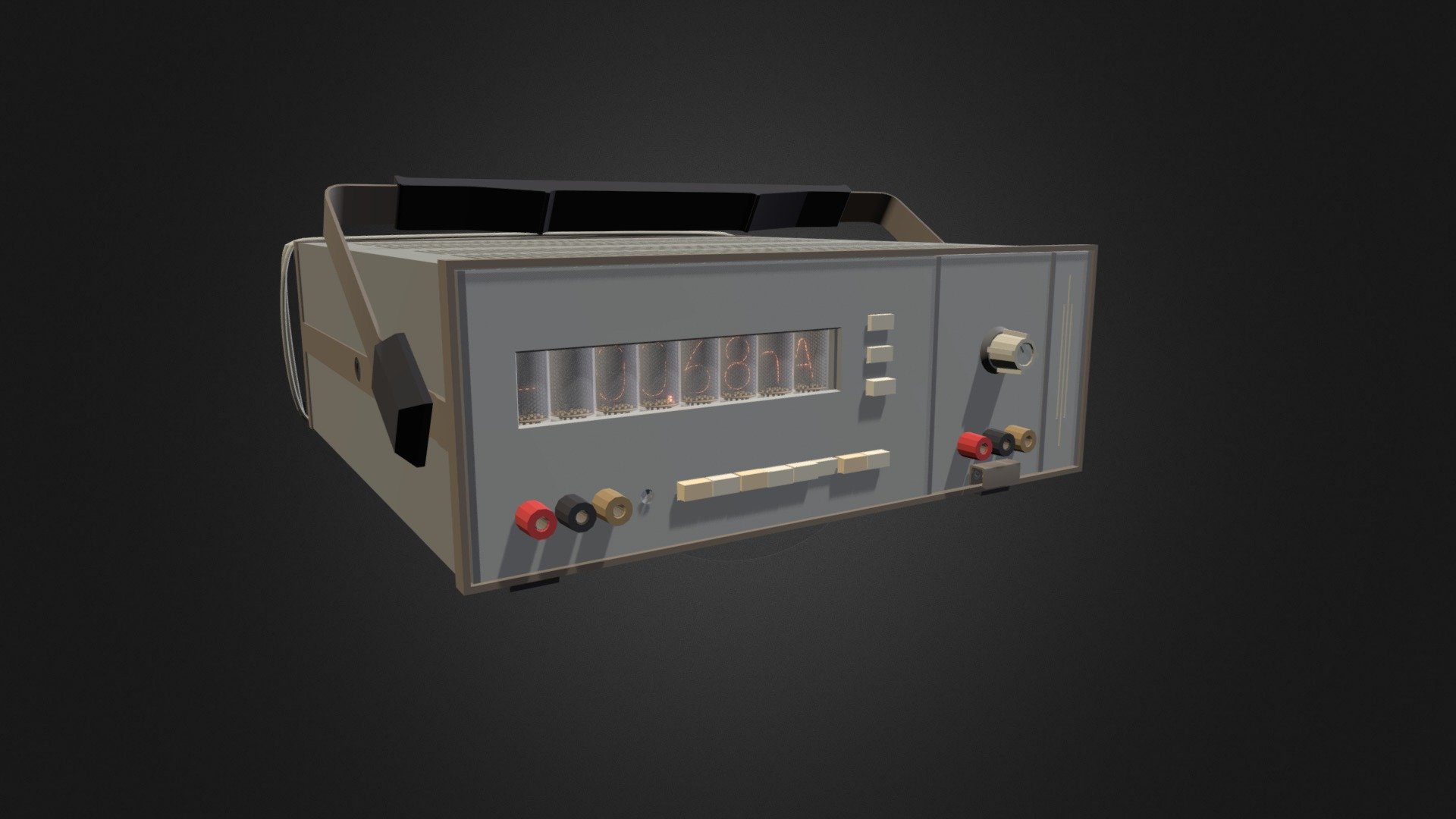 Вольтметр В7-21 - 3D model by John_Kosh [ab869a2] - Sketchfab
