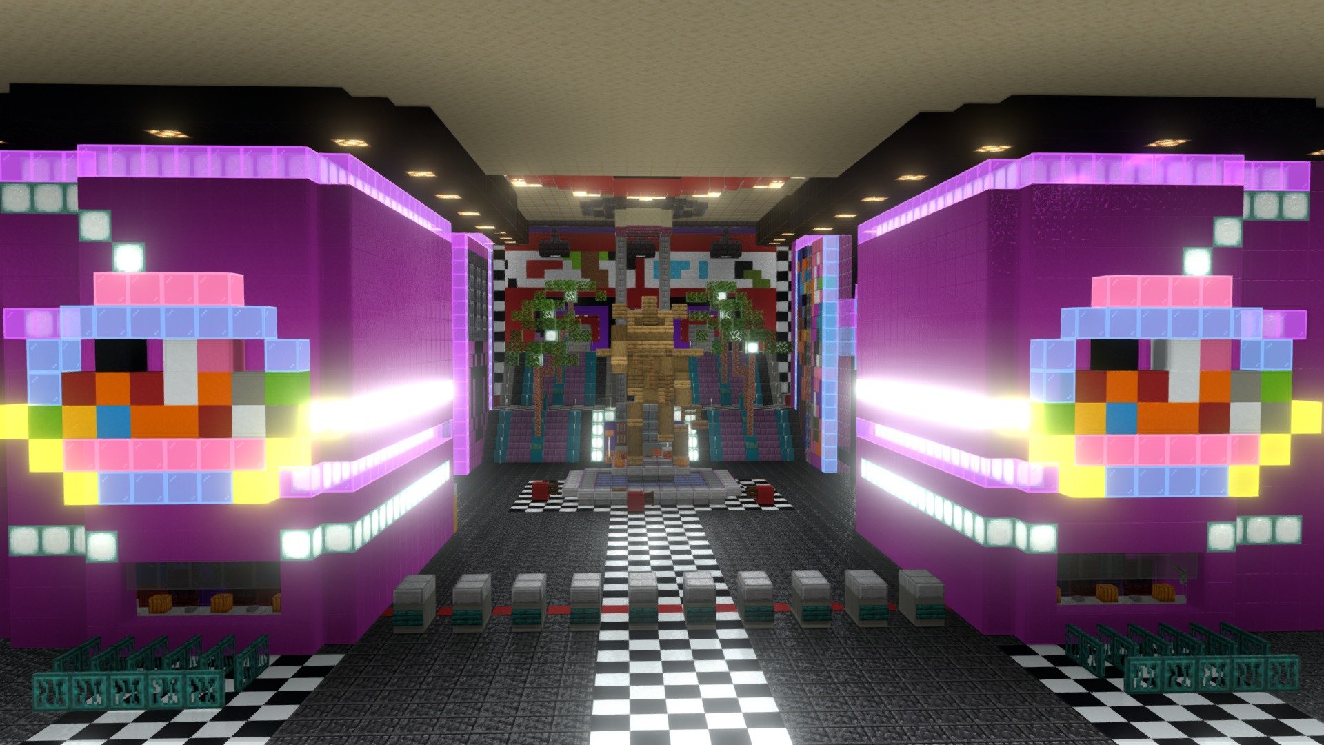 CuppaTeaExe's Minecraft Fnaf Sb Main Lobby - Download Free 3D model by ...