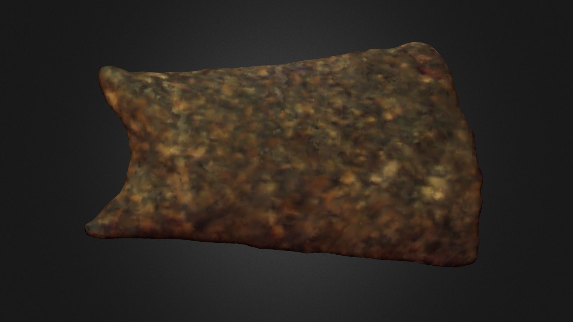 DdJf-9 Late Paleo Lanceolate Point Base - 3D model by Lakehead ...