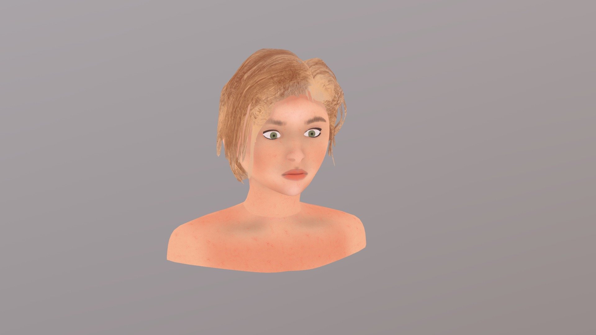 Realistic Young Gorgeous Sexy Female Character 3d Model By Kiran Babu