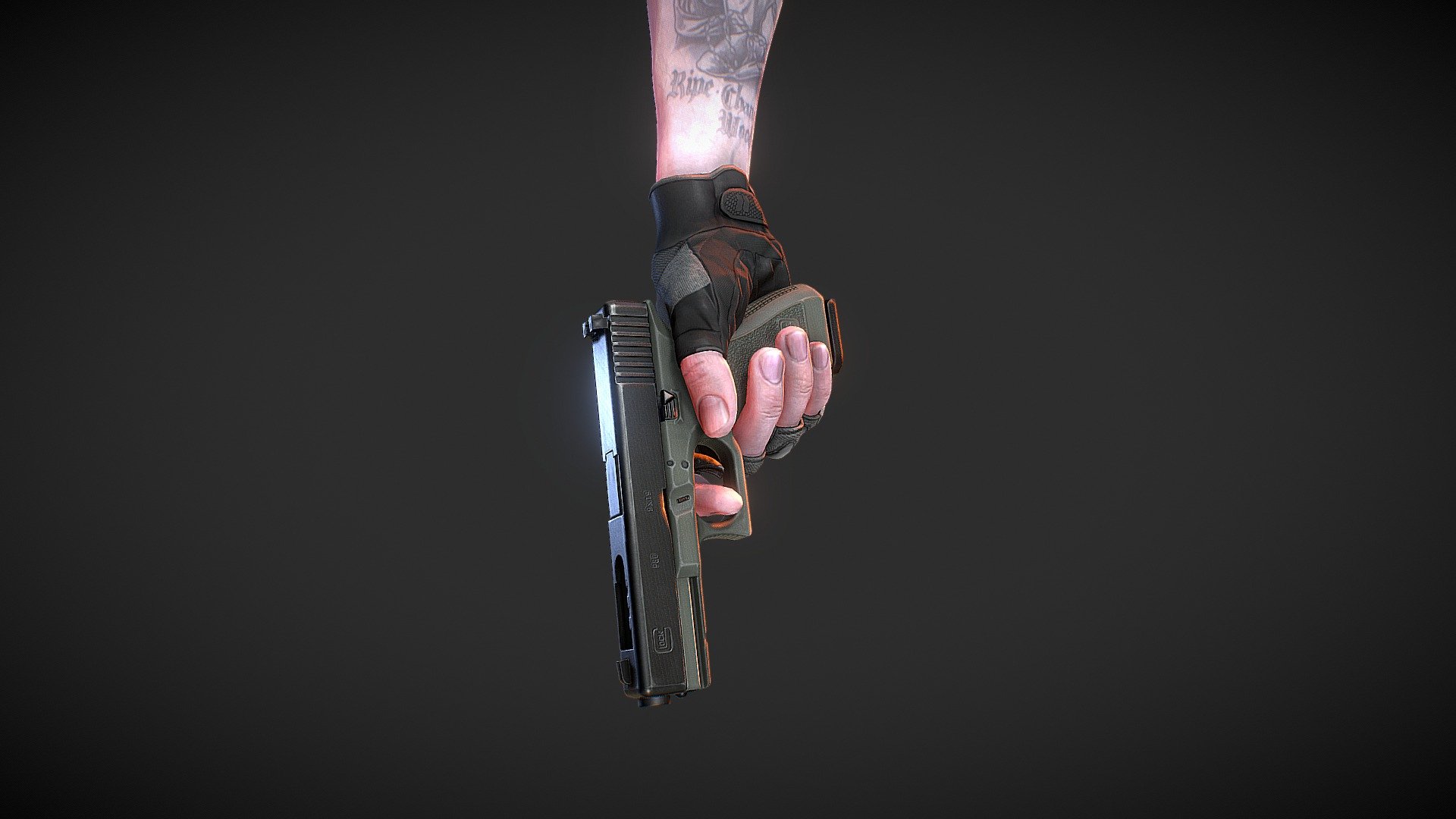 FPS Hands for Unity - 3D model by Knife Entertainment (@ivanmars) [ab8bffd] - Sketchfab