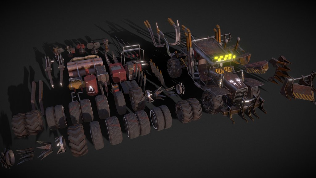 Apocalyptic - A 3D model collection by TierStudioMovil - Sketchfab