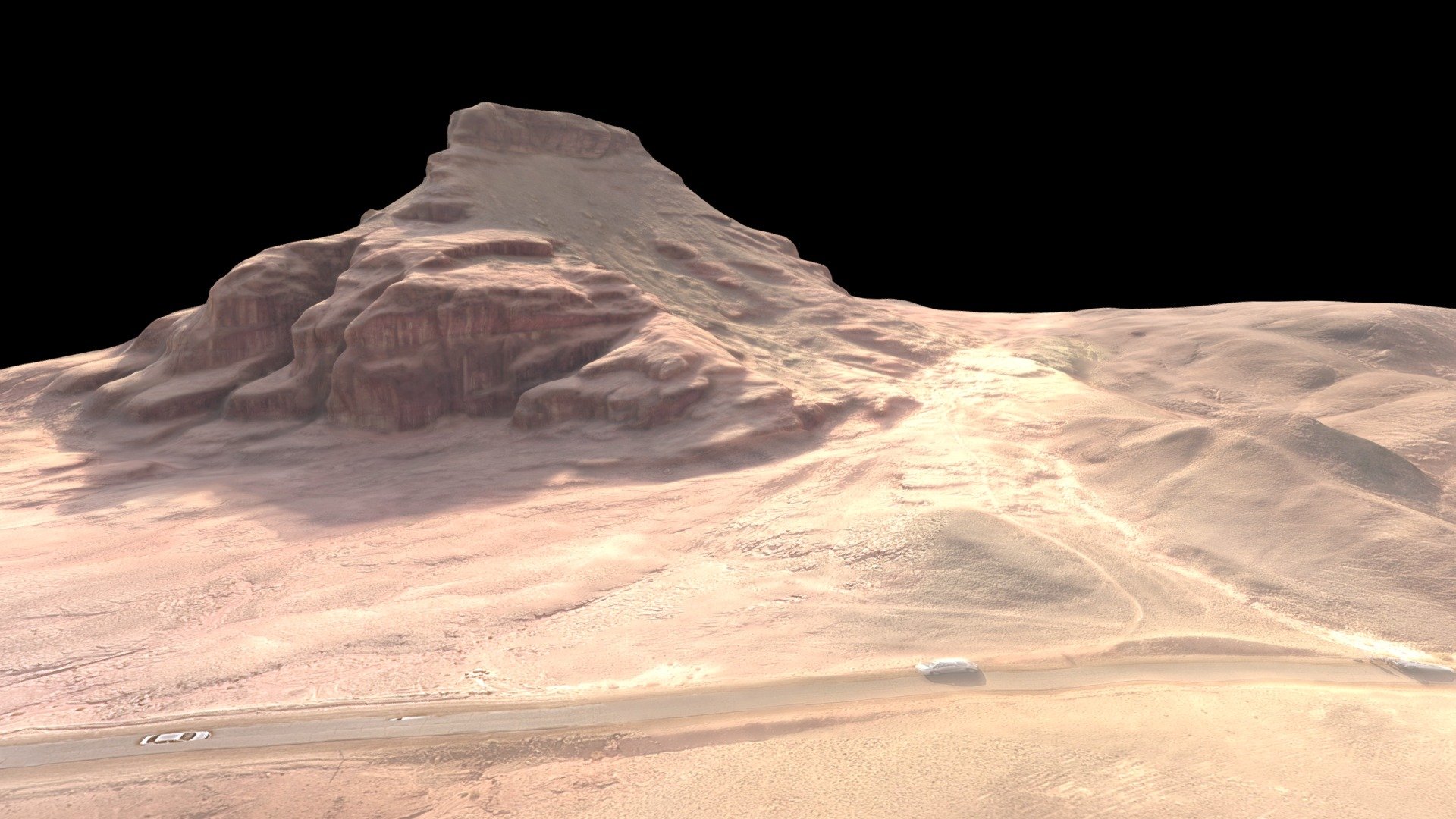 Crocodile Ridge Timna Park, Israel - 3D model by QICCAS [ab8c887 ...