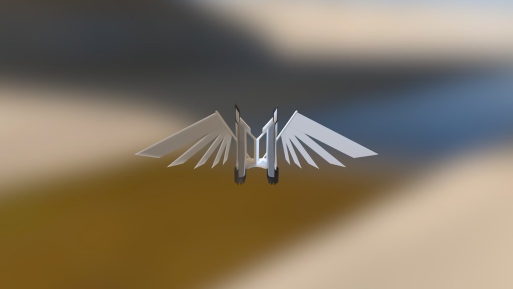 Mech Flight Jet - 3D model by Rhodium [ab8e6e8] - Sketchfab