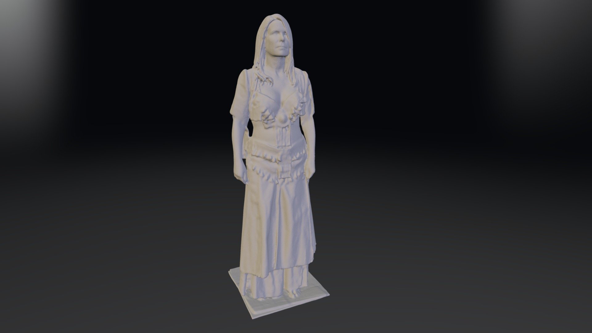 Tribal Gypsy Dancer - 3D model by Owl Creek Technologies (@mebalzer ...