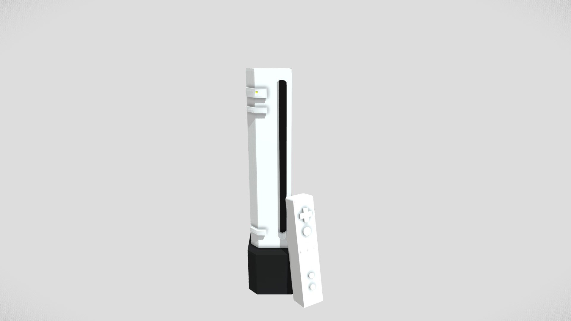 Nintendo Wii - Download Free 3D model by CharzyXD [ab8ec44] - Sketchfab