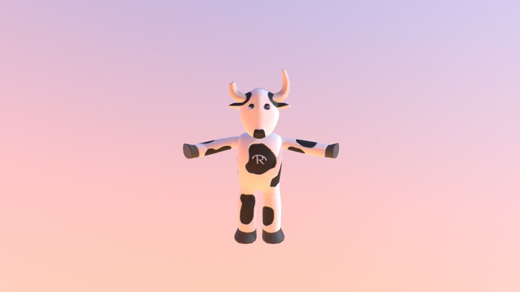 Cow Man with Mocap Animation - 3D model by Ramsey Hashem (@ramseyhashem ...
