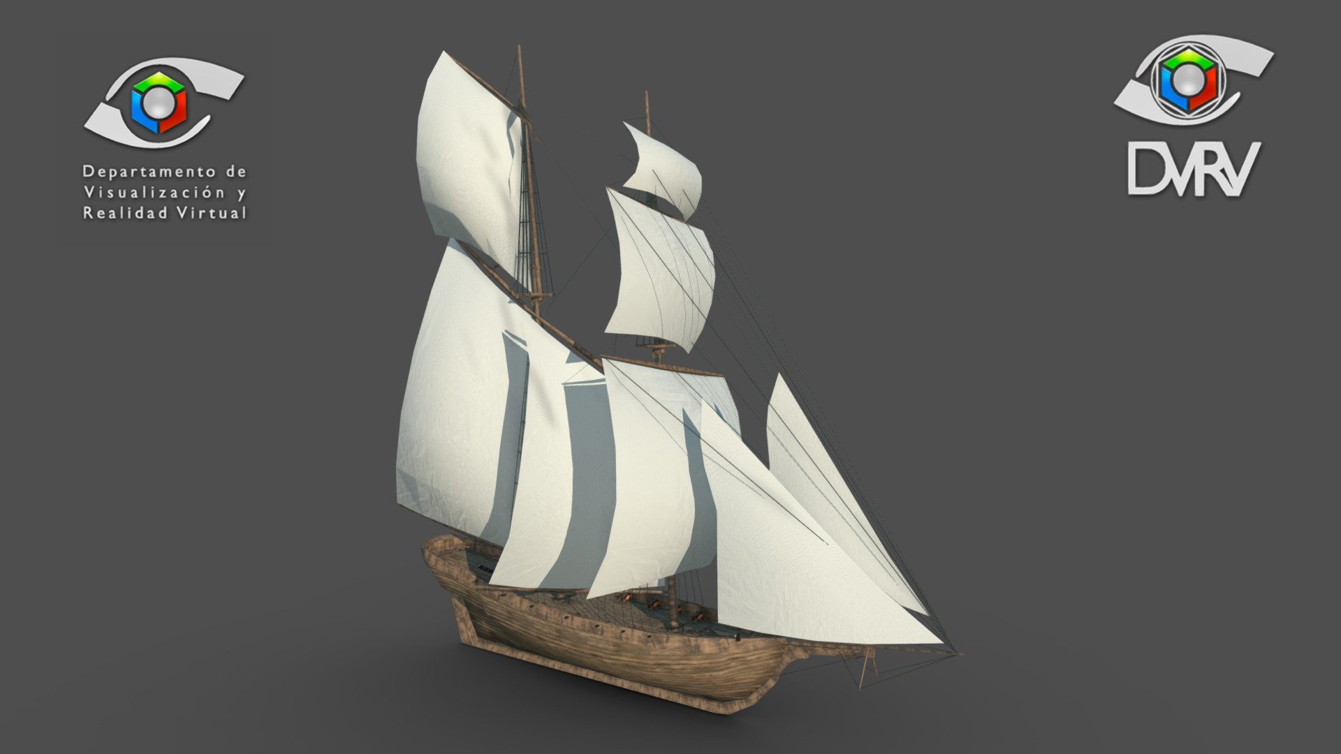 Goleta - 3D model by UNAM | DGTIC | DITE | DRDE (@DRDE_UNAM) [ab91f56 ...