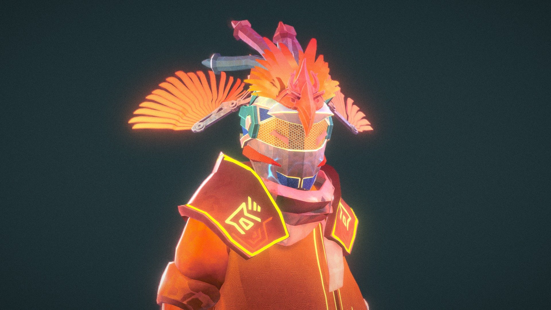 Phoenix character - 3D model by Animabyfad [ab92866] - Sketchfab