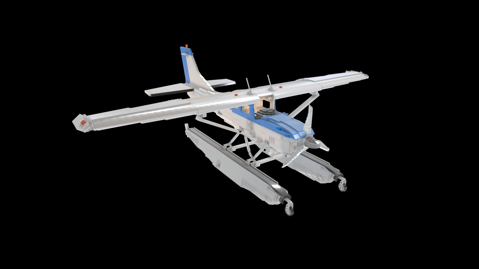 LEGO Airplane Cessna 206 - Buy Royalty Free 3D model by HUuser2024 ...