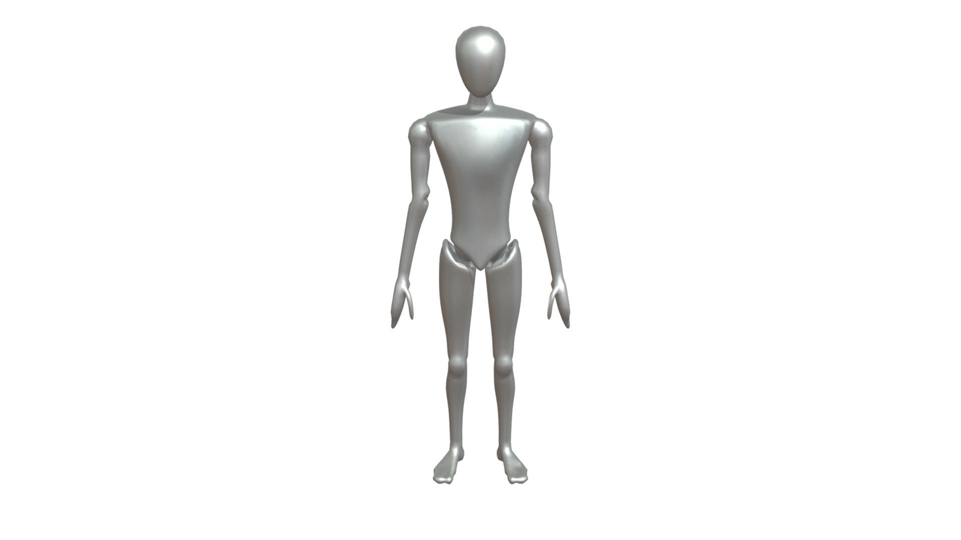 Human-like mannequin - 3D model by rocketj614 [ab93ec4] - Sketchfab