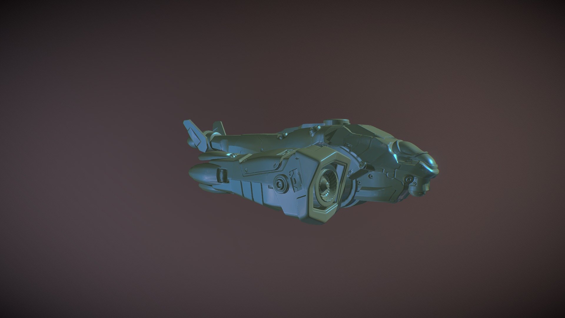 Engoro Class Trans-atmospheric Dropship - 3D model by jasonspyke ...