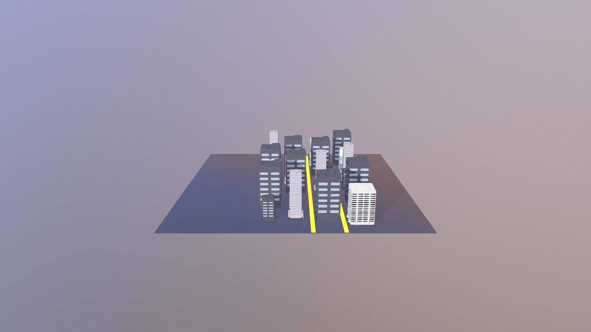City Heatmap - 3D model by alexandriaheston23 [ab9646c] - Sketchfab