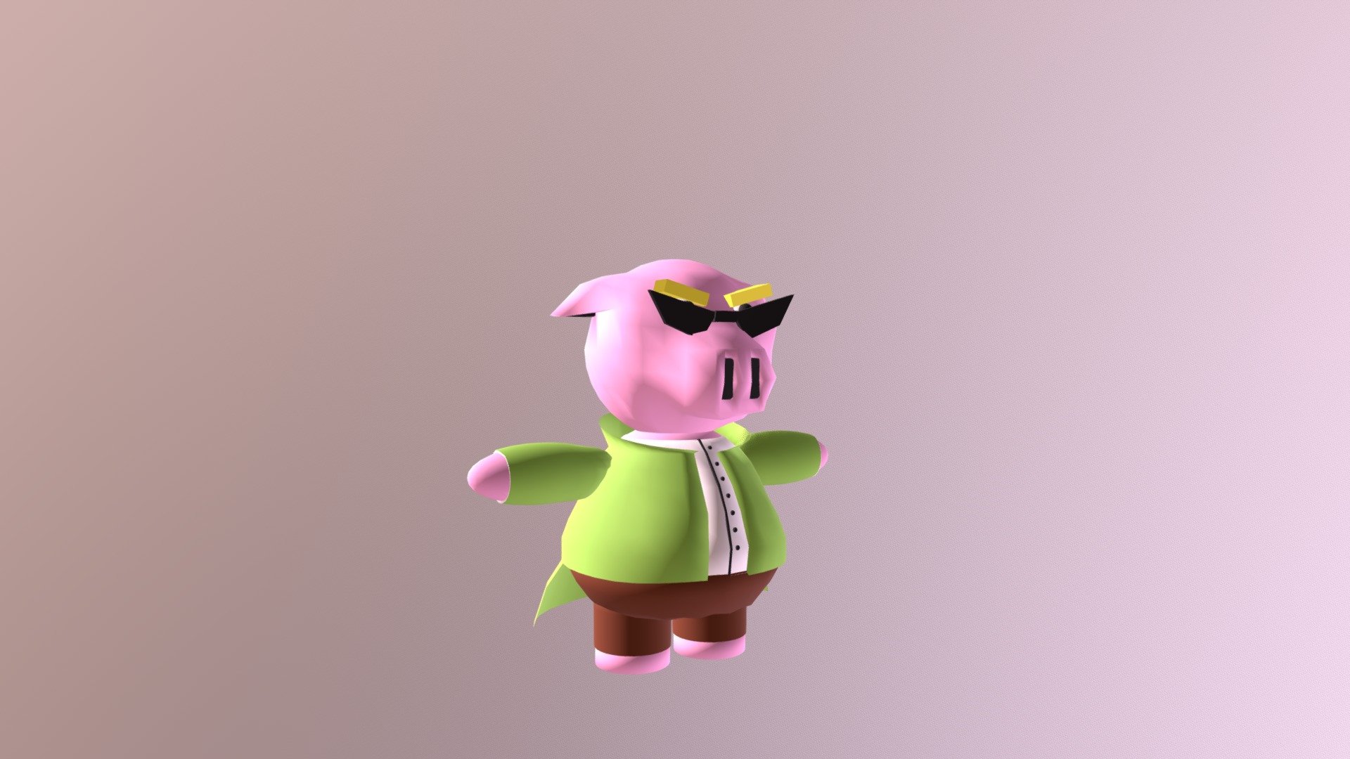 Steve The Pig - 3D model by Coec15324 [ab97bd8] - Sketchfab
