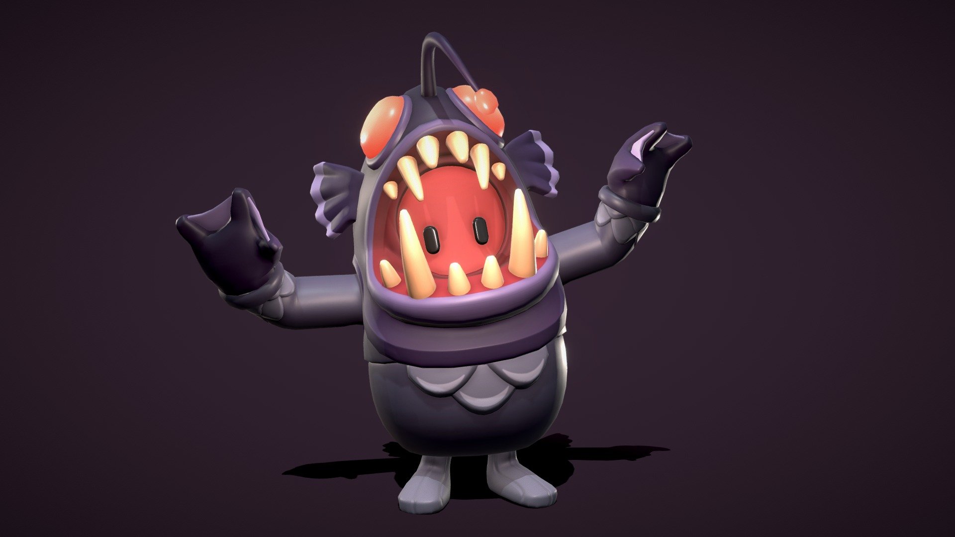 Fall Guys Anglerfish Costume - 3D model by LarkArt Store (@Lark.Art ...
