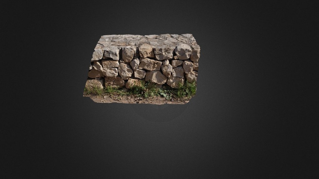 Stone Wall - Download Free 3D model by XJ3D [ab9b9d6] - Sketchfab