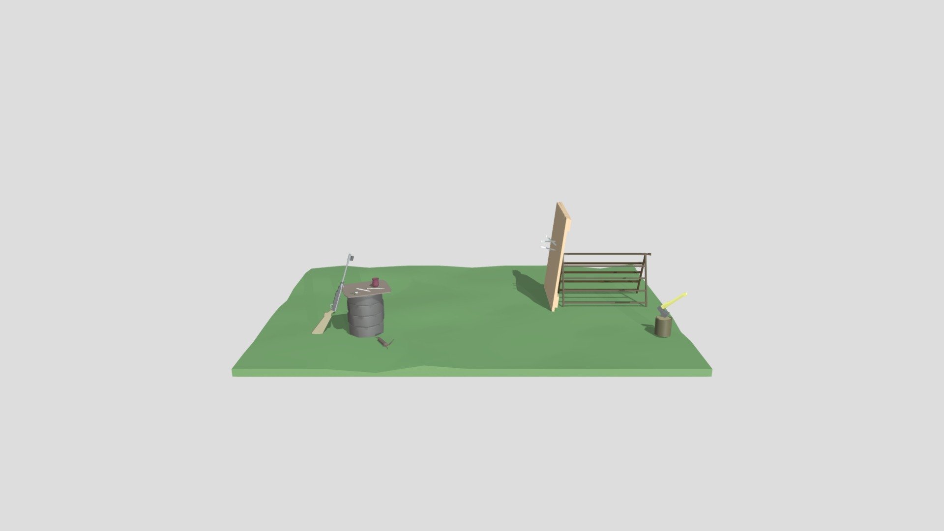 Hw1 Scene - Download Free 3D model by Uncle Pecos (@bespalko) [ab9c896 ...