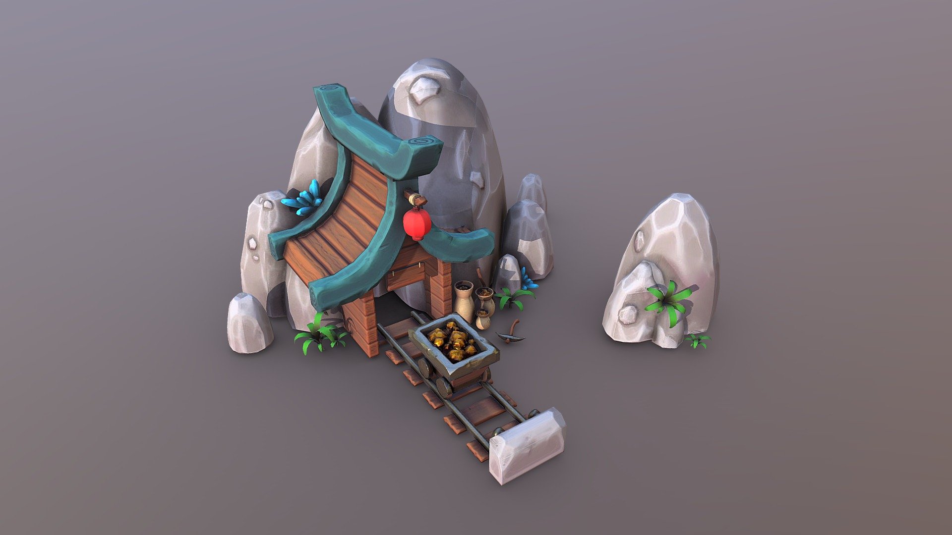 Mining Season - 3D model by Berat Akdemir (@icebersky) [ab9d36f ...