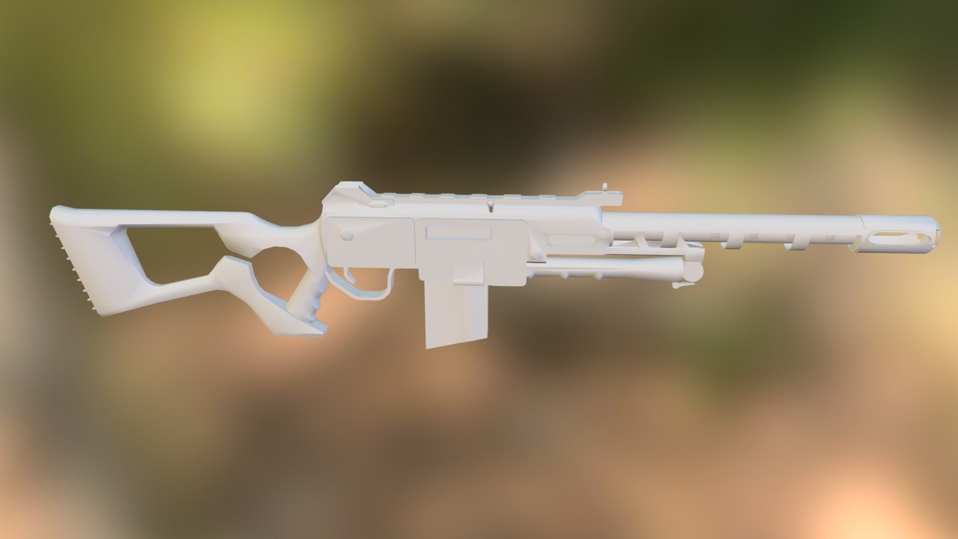 308 assault rifle.obj - 3D model by cytogasm [abOp3Q1] - Sketchfab