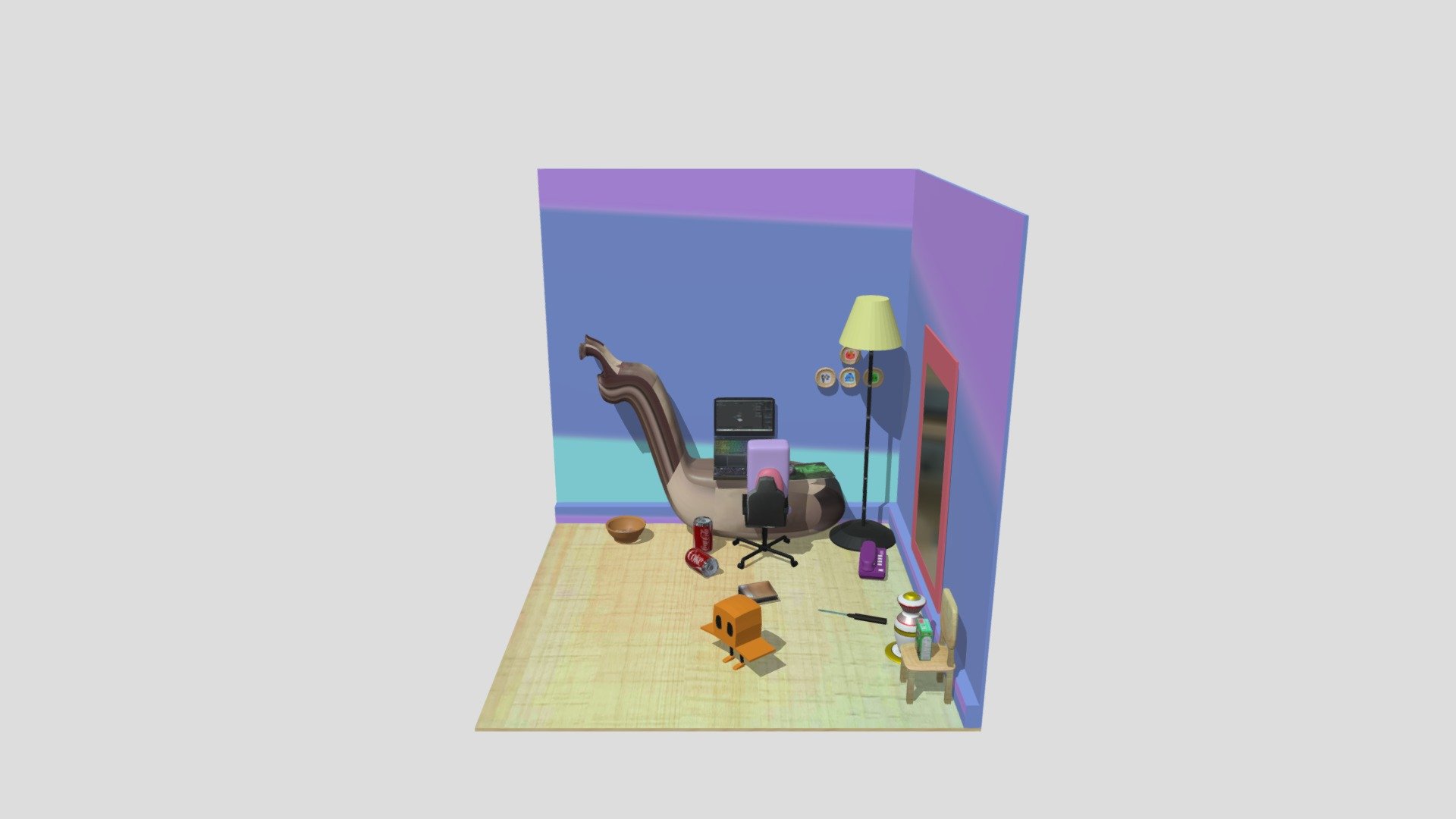 Exercise - 3D model by Qwab [aba0c80] - Sketchfab