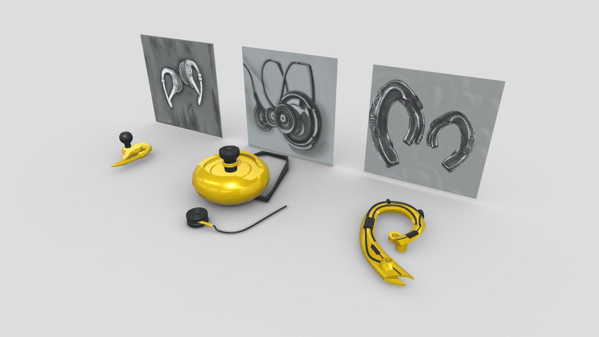 Cyberpunk Ear Augmentations - Download Free 3D model by sciamop ...