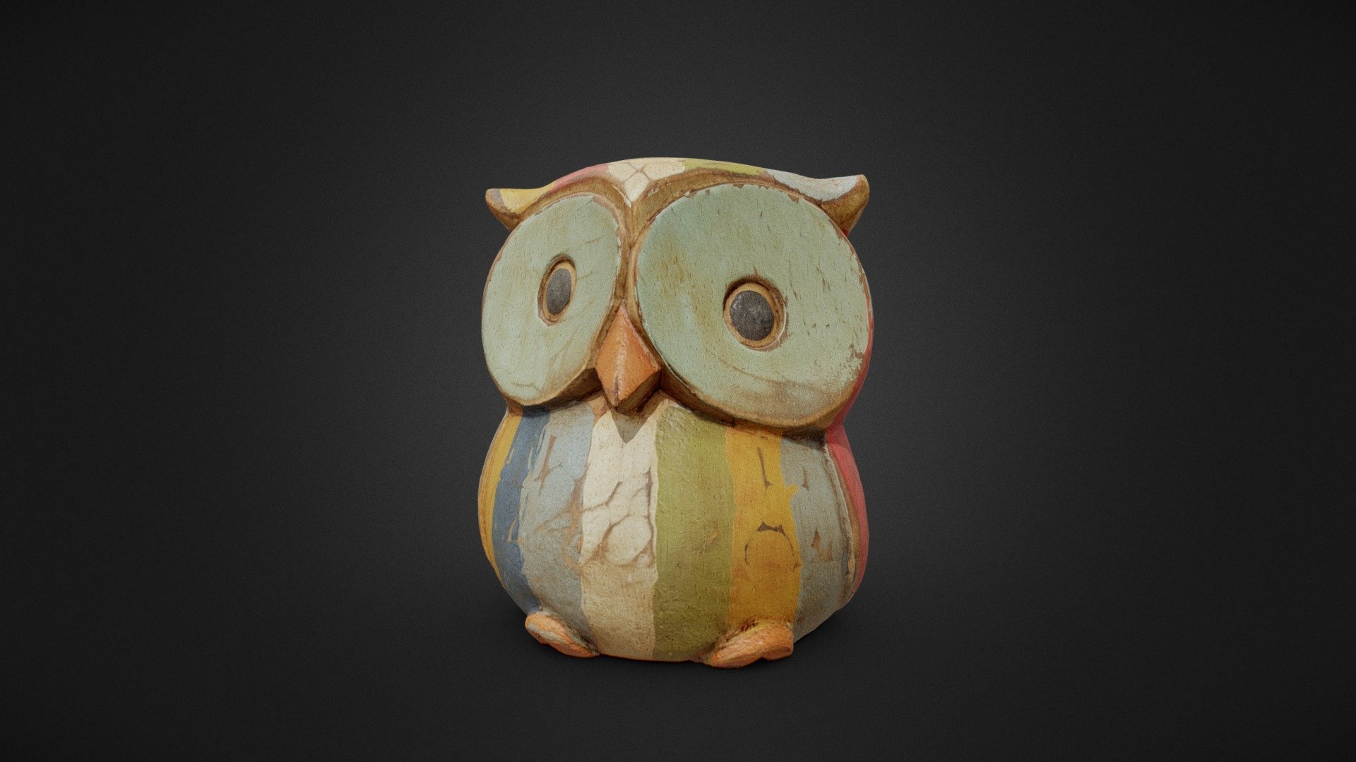 Wooden Owl Photogrammetry Project - 3D model by Luke Vincent (@Luke ...
