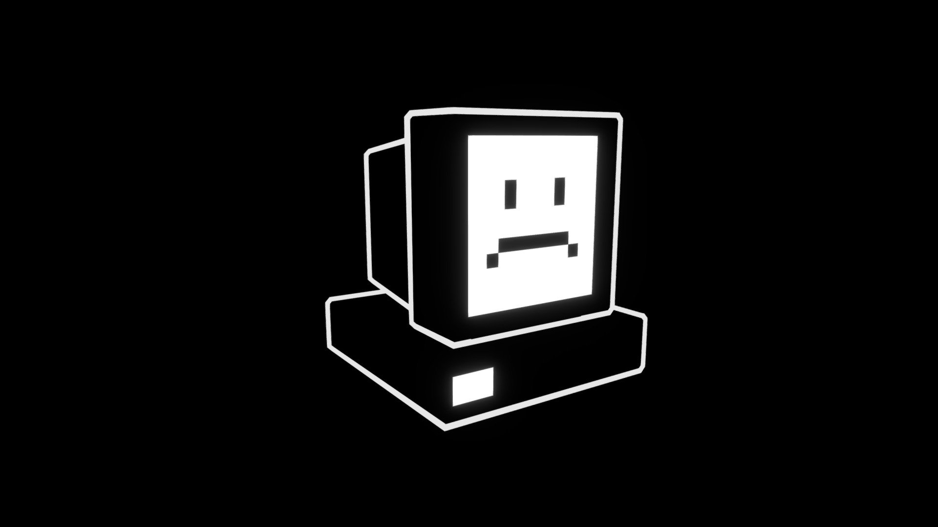 Sad Boy Computer - 3D model by tsunaki [aba44b0] - Sketchfab