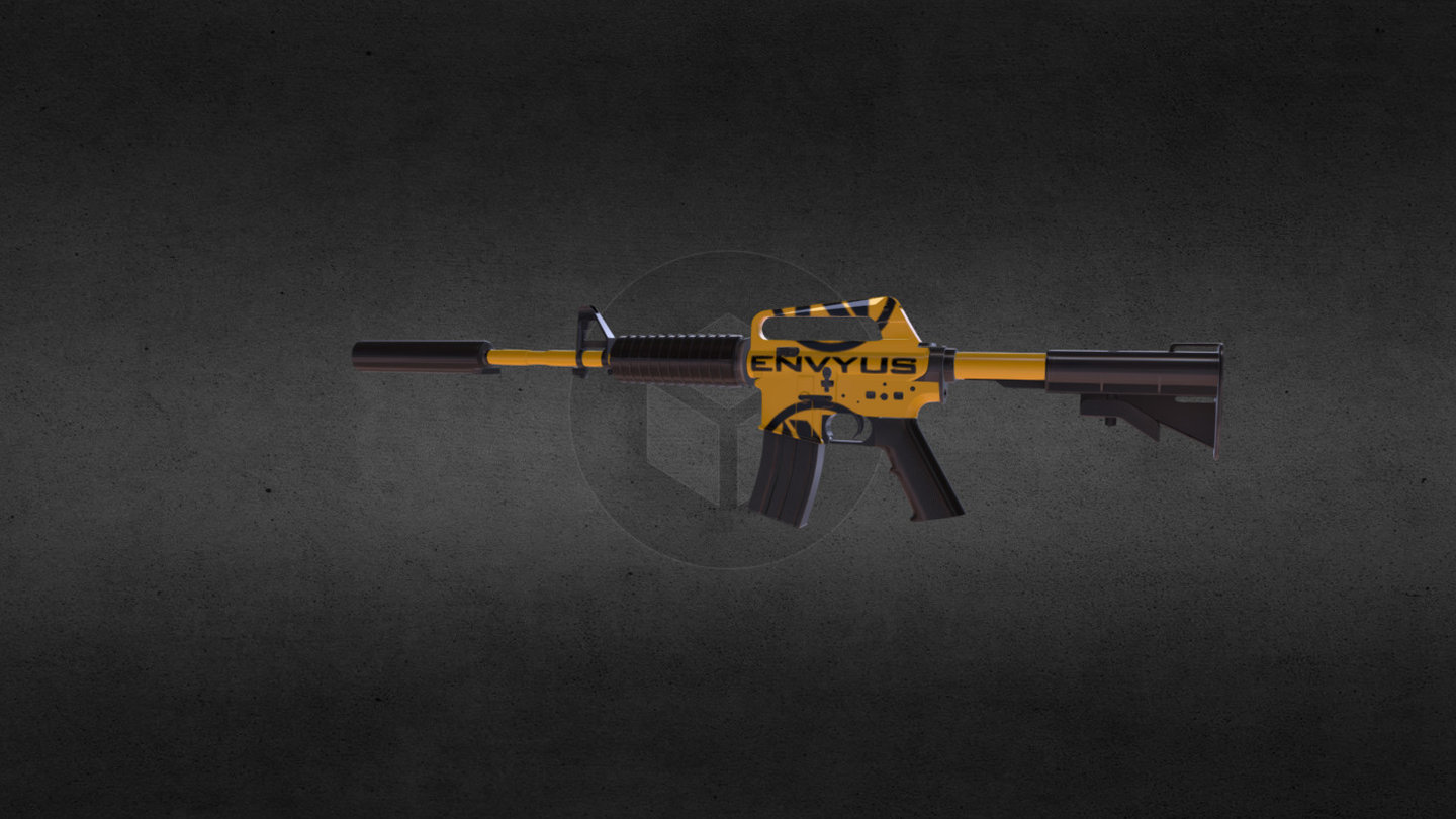 M4A1-S | EnVyUs - 3D model by Dark$taR (@darkstar4370) [aba5549 ...