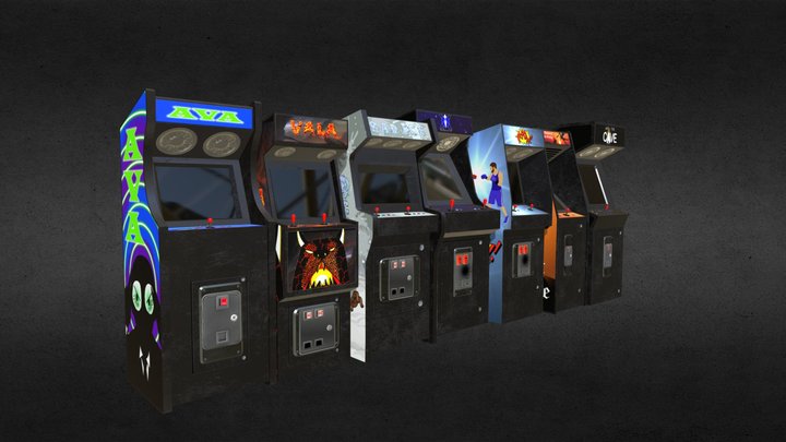 Retro-game 3D models - Sketchfab