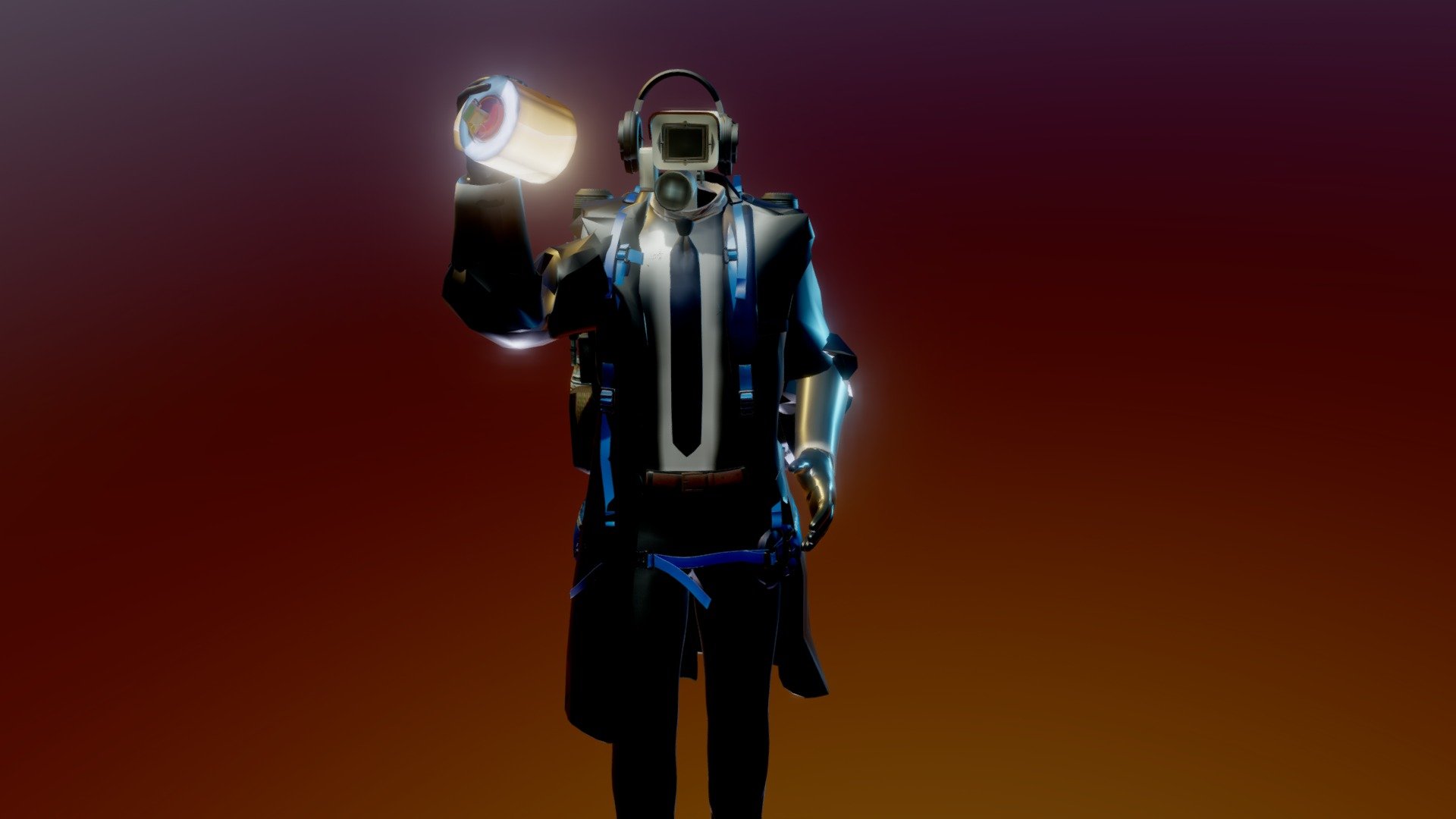Cameraman upgraded - Download Free 3D model by Misterio566 [aba9f1e ...