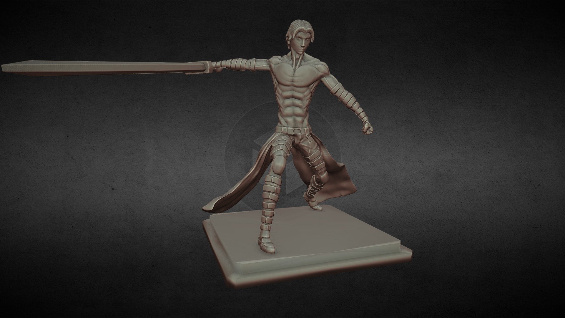 Foa Figurine - 3D model by Nehon [abaaa6e] - Sketchfab