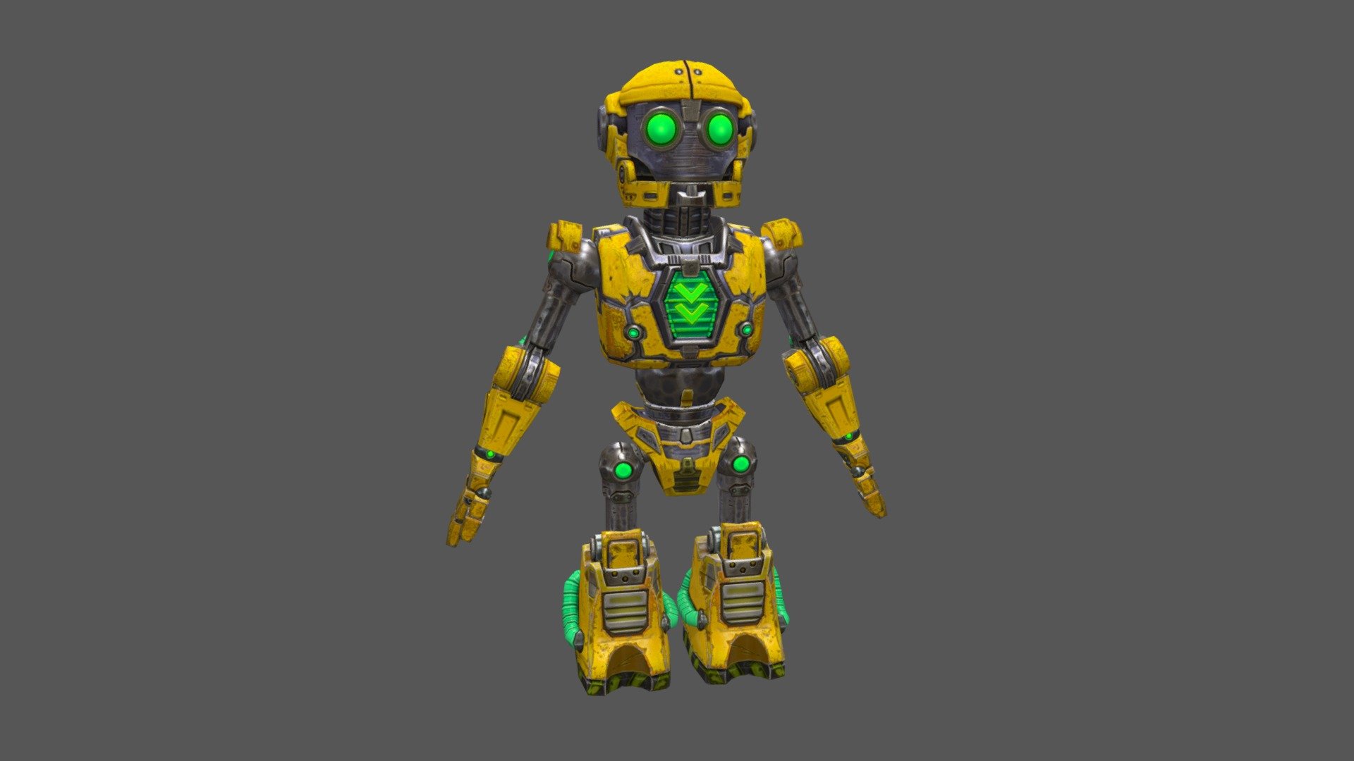 Bot 1 01 - 3D model by CC (@ccsf) [abad725] - Sketchfab