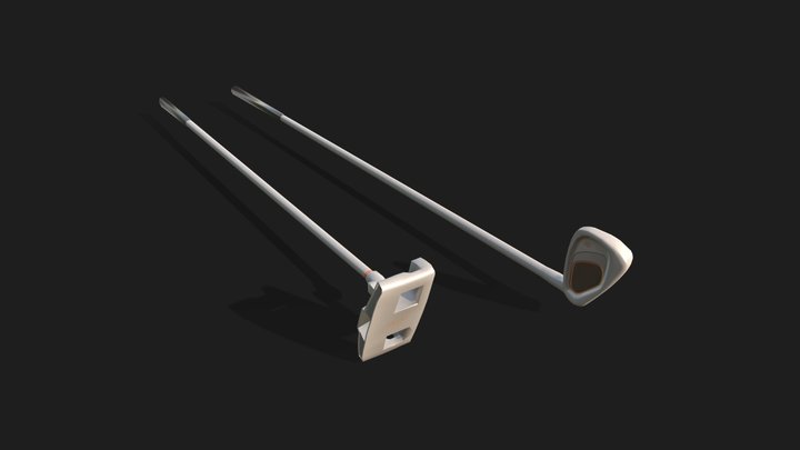 Putter 3D models - Sketchfab