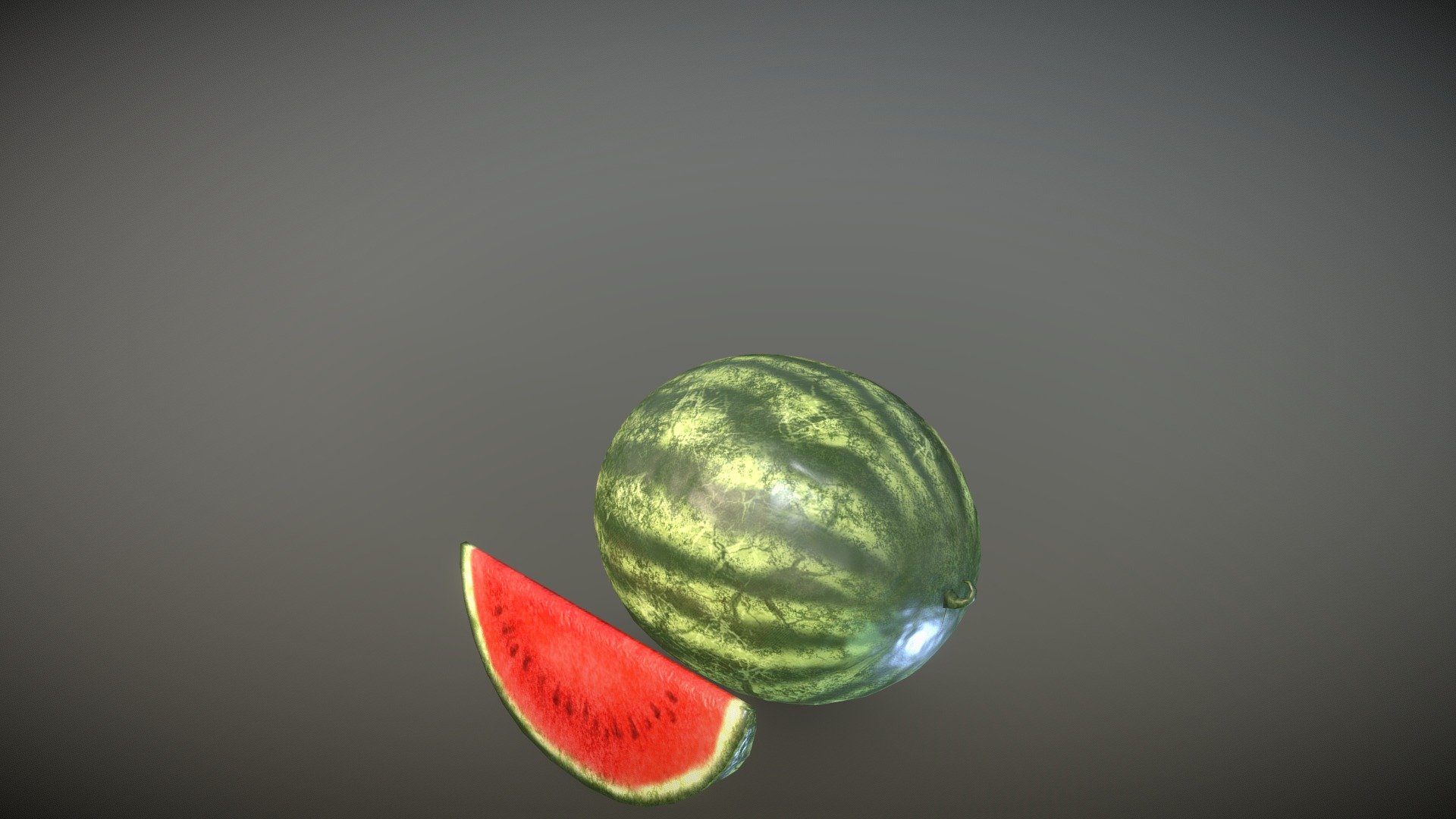 watermelon - 3D model by patsstro [abb0435] - Sketchfab
