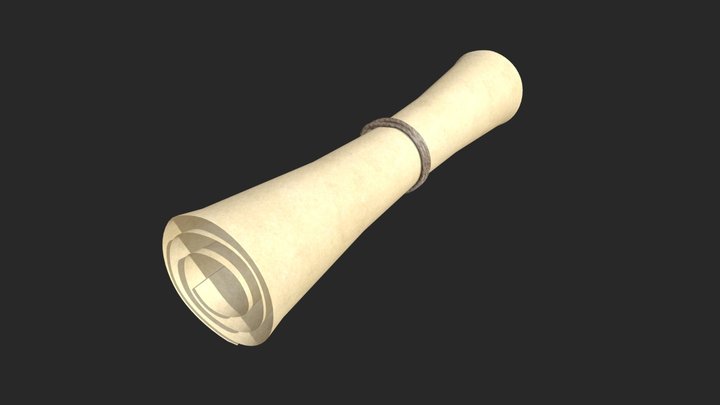 Scroll 3D models - Sketchfab