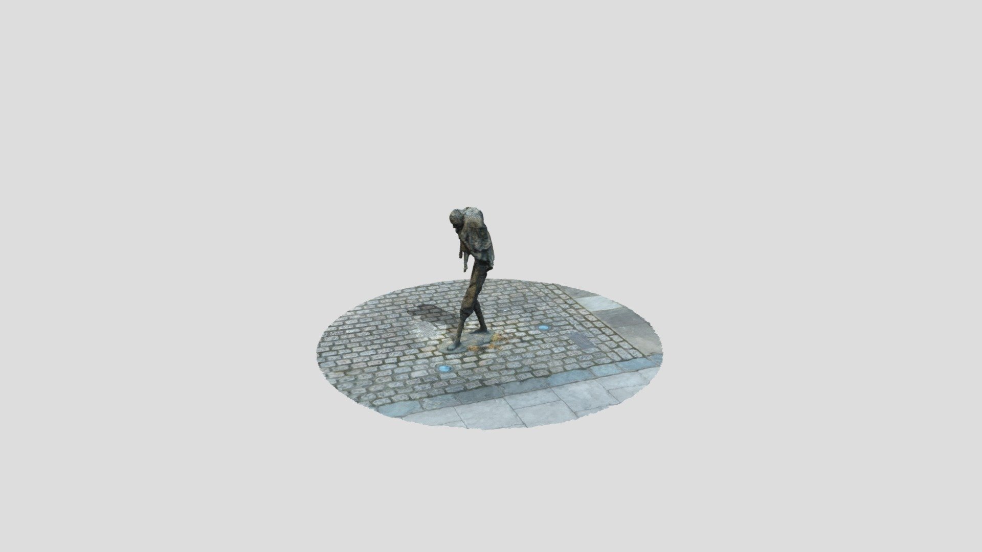Famine Memorial Statue - Download Free 3D model by mehmoodr [abb32d4 ...