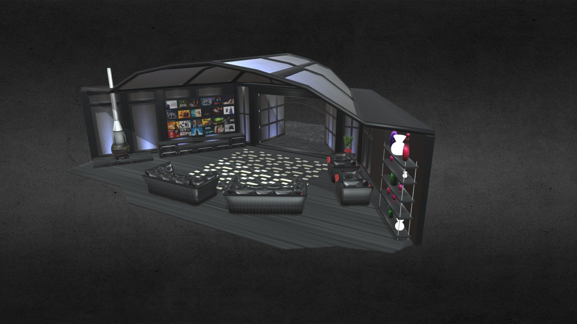 OPEN-ROOM-204 - Download Free 3D model by sugaa [abb4115] - Sketchfab