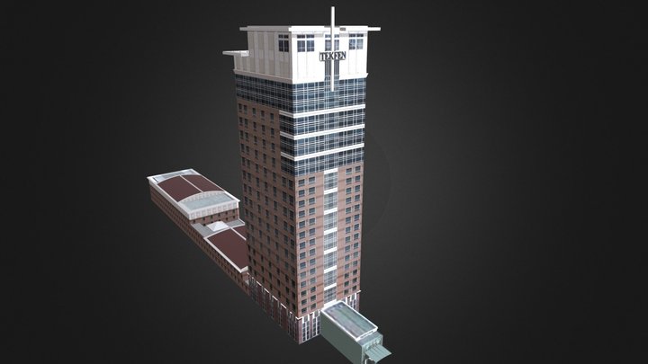 Business-tower 3D models - Sketchfab