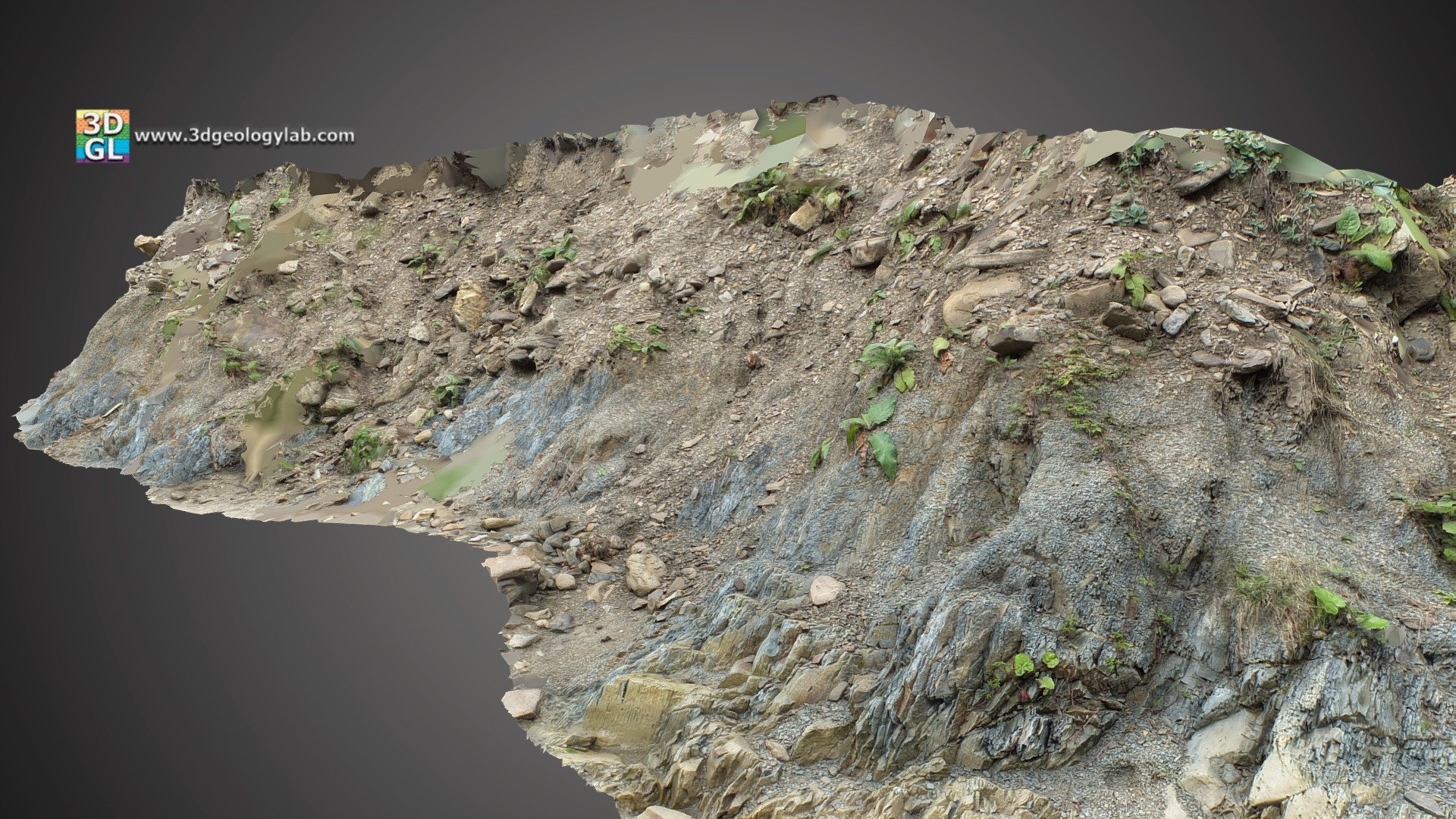 Outcrop (Nmt14) - 3D model by 3D Geology Laboratory (@3DGeologyLab ...